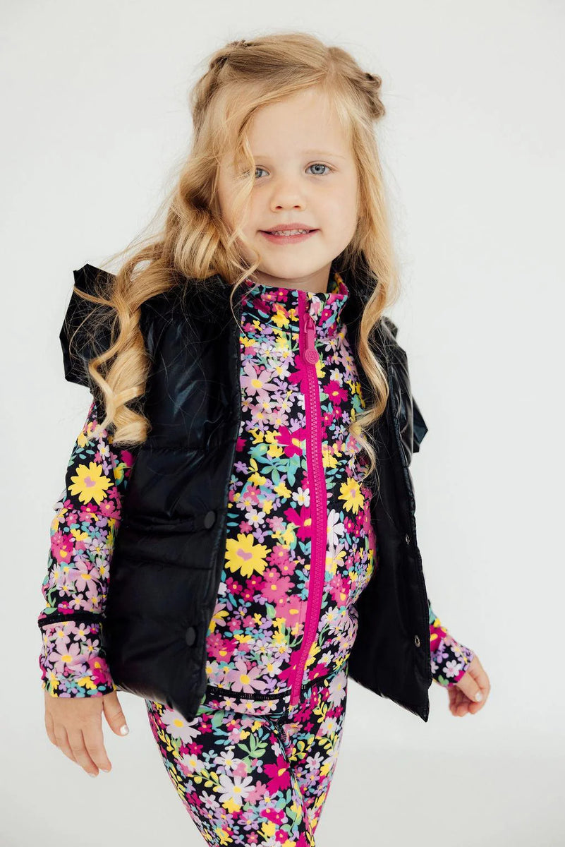 Black Checker Puffer Vest – Tricia's Treasures